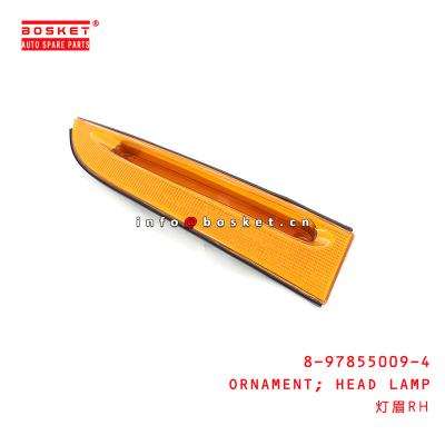 China ISUZU NKR55 4JB1 Head Lamp Ornament 8978550094 8-97855009-4 0.2kg for sale