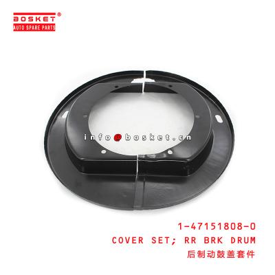 China ISUZU EXR 6WF1 Rear Brake Drum Cover Set 1-47151808-0 1471518080 1.32kg for sale