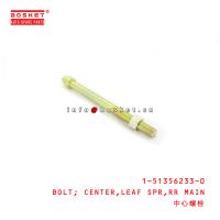 China ISUZU FTR Rear Main Leaf Spring Center Bolt 1-51356233-0 1513562330 0.2kg for sale
