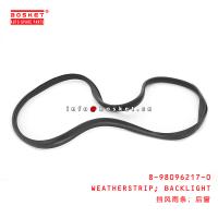China ISUZU VC46 Backlight Weatherstrip 8-98096217-0 8980962170 Durable Rubber Seal for sale