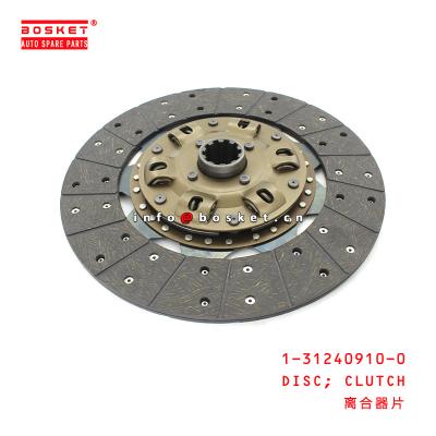 China Clutch Disc 1-31240910-0 for ISUZU FSR12 6BG1 1312409100 3.8kg for sale