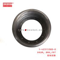 China Front Brake Drum 1-42315380-0 for ISUZU VC46 1423153800 38.6kg Heavy Duty for sale