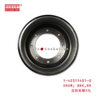 China ISUZU CXZ51K 81K Rear Brake Drum 1-42315401-0 1423154010 39kg Heavy Duty for sale