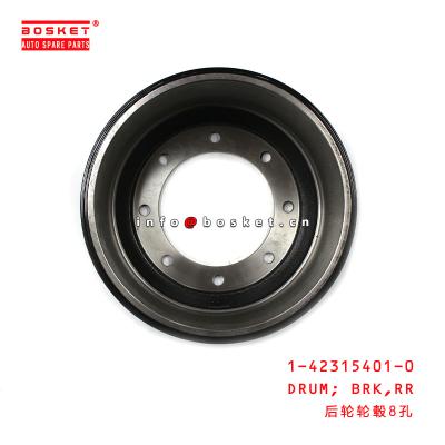 China ISUZU CXZ51K 81K Rear Brake Drum 1-42315401-0 1423154010 39kg Heavy Duty for sale