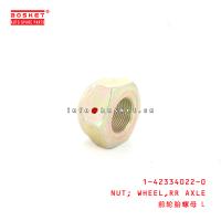 China ISUZU FVR33 6HH1 RR Axle Wheel Nut 1-42334022-0 1423340220 0.18kg for sale