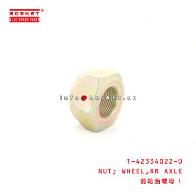 China ISUZU FVR33 6HH1 RR Axle Wheel Nut 1-42334022-0 1423340220 0.18kg for sale