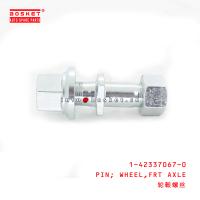 China ISUZU CVZ CXZ CYZ Front Axle Wheel Pin 1-42337067-0 1423370670 10PE1 0.3kg for sale