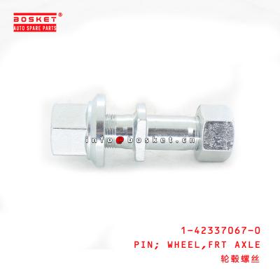 China ISUZU CVZ CXZ CYZ Front Axle Wheel Pin 1-42337067-0 1423370670 10PE1 0.3kg for sale