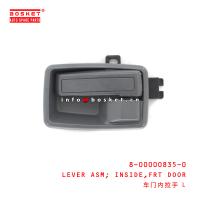 China ISUZU TFR54 Front Door Inside Lever Assembly 8-00000835-0 8000008350 0.05kg for sale