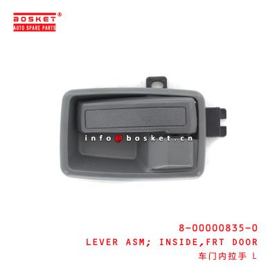 China ISUZU TFR54 Front Door Inside Lever Assembly 8-00000835-0 8000008350 0.05kg for sale
