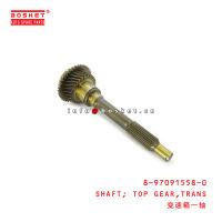 China ISUZU NKR55 4JB1 Transmission Top Gear Shaft 8-97091558-0 8970915580 1.73kg for sale