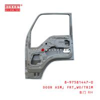China ISUZU 600P Front Door Assembly Without Trim 8-97581447-0 8975814470 18kg for sale