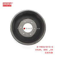 China ISUZU TFS Rear Brake Drum 8-98061813-0 8980618130 7.56kg Brake Drum for sale