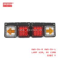 China ISUZU Rear Combination Lamp Assembly HWD-04-R HWD-04-L 1.76kg Tail Light for sale