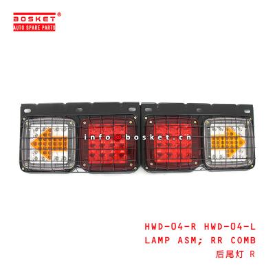 China ISUZU Rear Combination Lamp Assembly HWD-04-R HWD-04-L 1.76kg Tail Light for sale