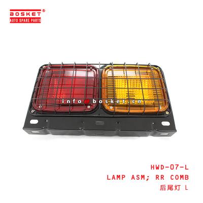 China ISUZU HWD-06-R Rear Combination Lamp Assembly 1.36kg Tail Light Replacement for sale
