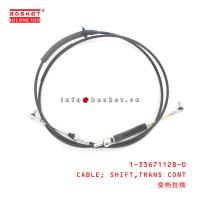 China Transmission Control Shift Cable 1-33671128-0 for ISUZU FTR 1336711280 1.26kg for sale