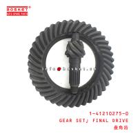 China ISUZU JCR Final Drive Gear Set 1-41210275-0 1412102750 26.7kg Heavy Duty Replacement for sale