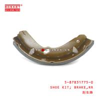 China ISUZU NPR 4HK1 Rear Brake Shoe Kit 5878317750 8kg Brake Shoe Set for sale