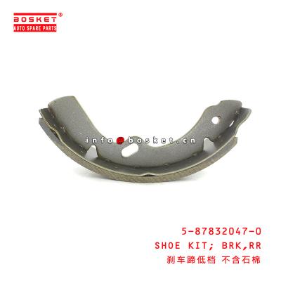 China Rear Brake Shoe Kit 5878320470 for ISUZU NKR 6.32kg Heavy Duty Brake Shoes for sale