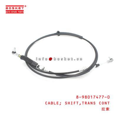 China Transmission Control Shift Cable 8-98017477-0 for ISUZU FVM 8980174770 1.25kg for sale