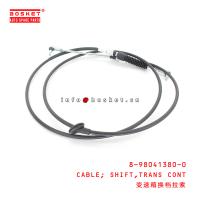 China Transmission Control Shift Cable 8-98041380-0 for ISUZU FSR 4HK1-TCS 8980413800 for sale