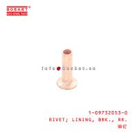 China ISUZU CYZ CXZ Rear Brake Lining Rivet 1-09732053-0 1097320530 0.004kg for sale