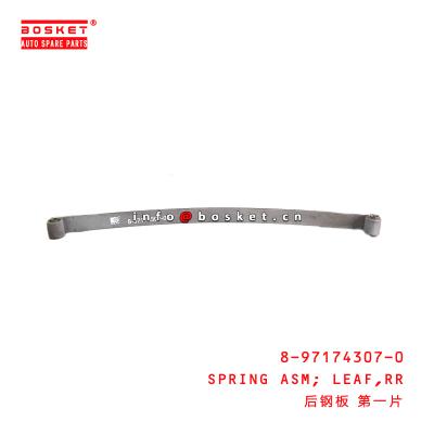 China ISUZU NPR Rear Leaf Spring Assembly 8-97174307-0 52.8kg Heavy Duty Suspension for sale