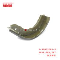 China Front Brake Shoe 8-97035085-0 for ISUZU NKR55 8970350850 Heavy Duty Brake Part for sale