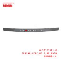 China ISUZU 8981616210 Rear Main No.1 Leaf Spring 22.3kg Heavy Duty Truck Suspension for sale