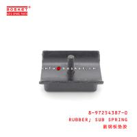China Subsidiary Spring Rubber for ISUZU NPR 8972543870 8-97254387-0 Truck Chassis Parts 0.21kg for sale