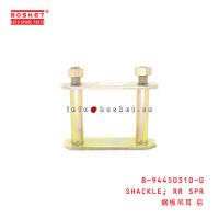 China ISUZU TFR54 Rear Spring Shackle 8-94450310-0 8944503100 0.631kg Leaf Spring Bracket for sale