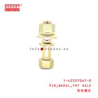 China ISUZU CVCXCY Front Axle Wheel Pin 1-42337067-0 1423370670 0.3kg for sale
