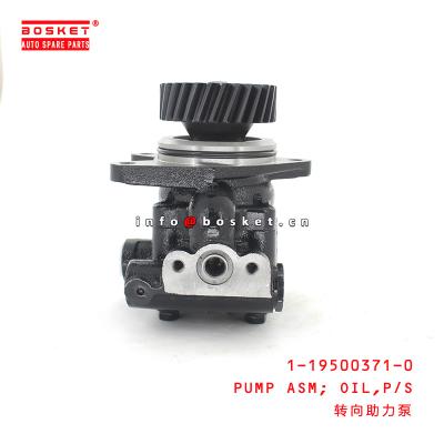 China Power Steering Oil Pump Assembly 1-19500371-0 for ISUZU 6BG1 1195003710 for sale