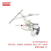 China ISUZU D-MAX Front Door Power Window Regulator Motor 8981960590 12V DC for sale