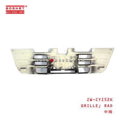 China ZW-CYZ52K Rad Grille Isuzu Body Parts for CYZ52K 6WG1 Engine 200mm for sale