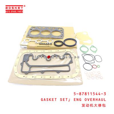 China ISUZU 3LB1 Engine Overhaul Gasket Set 5-87811544-3 5878115443 3LB1 Gasket Kit for sale