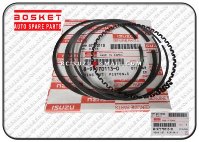 China Isuzu 8-97170113-0 8971701130 Piston Ring Set Standard for 6VD1 UCS25 Engine for sale