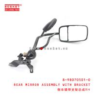 China ISUZU FTR 4HK1 Rear Mirror Assembly with Bracket 8-98070501-0 8980705010 for sale