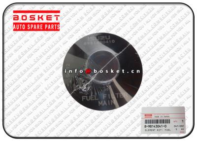 China ISUZU 6HK1 Fuel Filter Element Kit 8981430410 8980088400 for XE Truck 0.26kg for sale