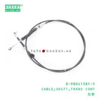China Transmission Control Shift Cable 8-98041381-5 for ISUZU FC 8980413815 for sale