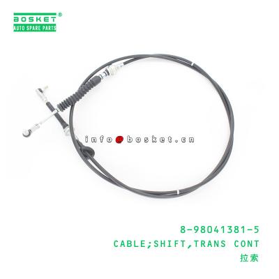 China Transmission Control Shift Cable 8-98041381-5 for ISUZU FC 8980413815 for sale