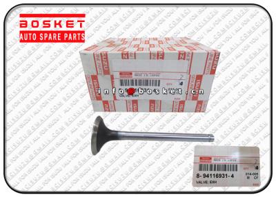 China ISUZU 8-94116931-4 8941169314 Exhaust Valve for D-MAX 3KC1 Engine 4PCS for sale