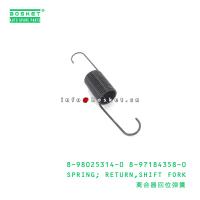 China Shift Fork Return Spring 8-98025314-0 8-97184358-0 for ISUZU NKR77 4KH1 Engine for sale