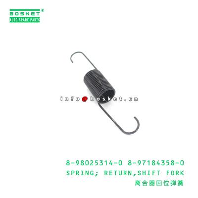 China Shift Fork Return Spring 8-98025314-0 8-97184358-0 for ISUZU NKR77 4KH1 Engine for sale
