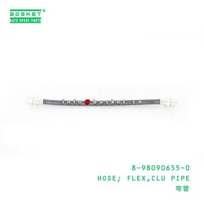 China ISUZU NHR NKR NMR Clutch Pipe Flexible Hose 8-98090655-0 8980906550 for sale