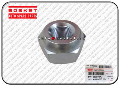 China Isuzu NPR NKR Front Axle Wheel Nut 8-97359808-0 8-94427549-1 4HE1TC 5PCS for sale