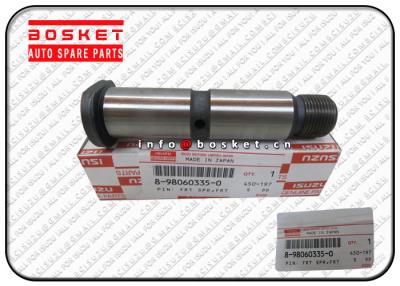 China Isuzu Front Spring Pin 8-98060335-0 8980603350 for FCFGGG Truck 0.4kg for sale