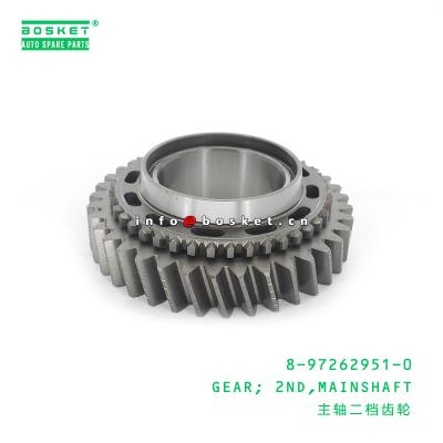 China Mainshaft Second Gear 8-97262951-0 for ISUZU NKR 8972629510 1.68kg for sale