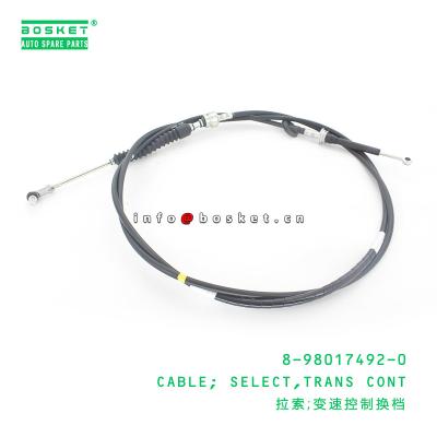 China ISUZU FG Transmission Control Select Cable 8980174920 8-98017492-0 1.2kg for sale